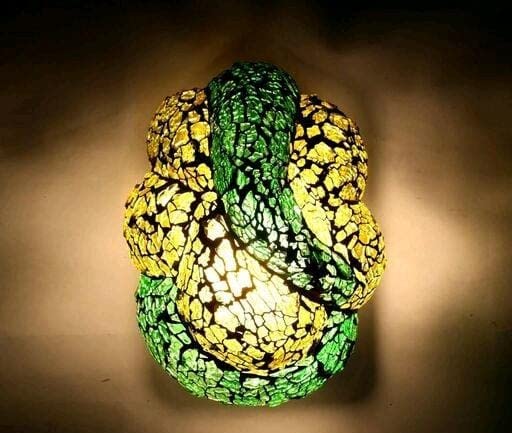 DONERIA Devine Blessing God Ganesh Wall Lamp Light with All Fixture ...