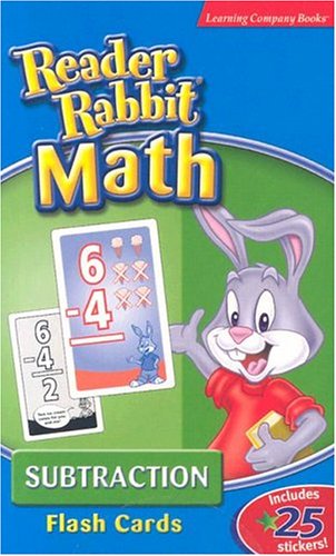 Reader Rabbit Flash Cards: Subtraction : Learning Company Books: Amazon ...