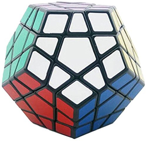 Hexagon cubevMegaminx Black/White Speed Cube (Color May Vary) by The ...
