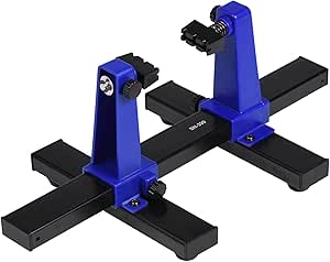 Amazon.com: DELURA Adjustable PCB Holder|Third Hand Soldering Tool 360 Degree Printed Circuit ...