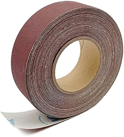 400 Grit Continuous Sandpaper Roll 1" x 8.7 Yard Emery Cloth Aluminium ...