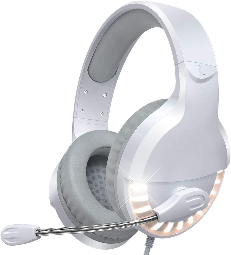 Amazon.com: Gaming Headset, Bass Surround Gaming Headphones with Noise ...