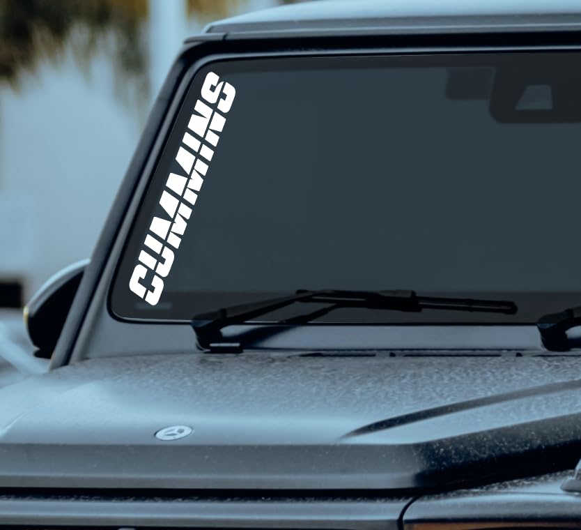 Cummins Windshield Sticker