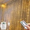 Led Fairy Curtain Light- 3M*1.5M USB Operated Or Battery Powered String ...