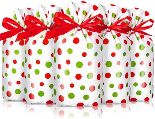 Amazon.com: DLY 50 Pcs Christmas Candy Bag Christmas Treat Bags Candy ...