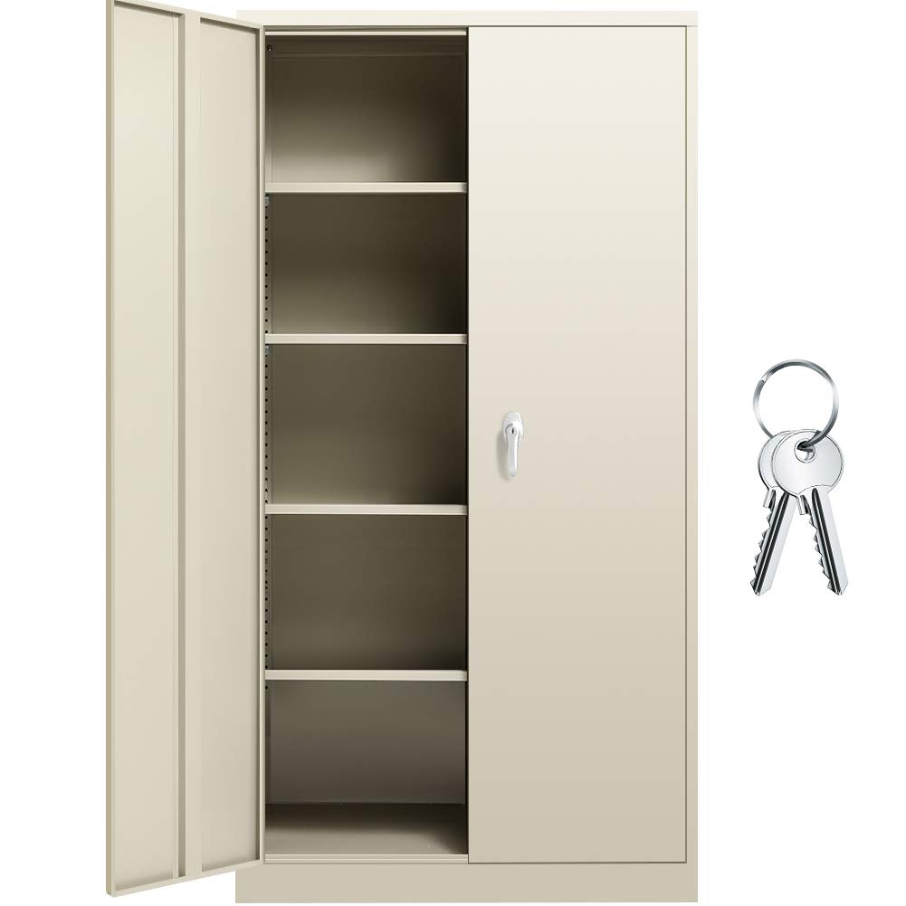 Buy INTERGREAT Tall Metal Storage Cabinet 72 Locking Steel Storage