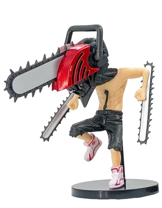 Blue Aura Chainsaw Man Action Figure Dengi Height -11CM for Fans PVC ...