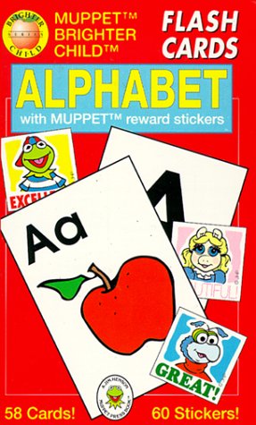 Alphabet/Flash Cards With Muppet Reward Stickers: 9781561892914: Books ...