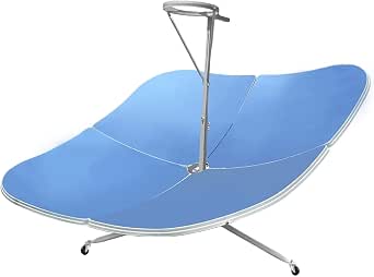 Amazon.com: Portable Parabolic Solar Cooker, Concentrated Solar Cooker ...