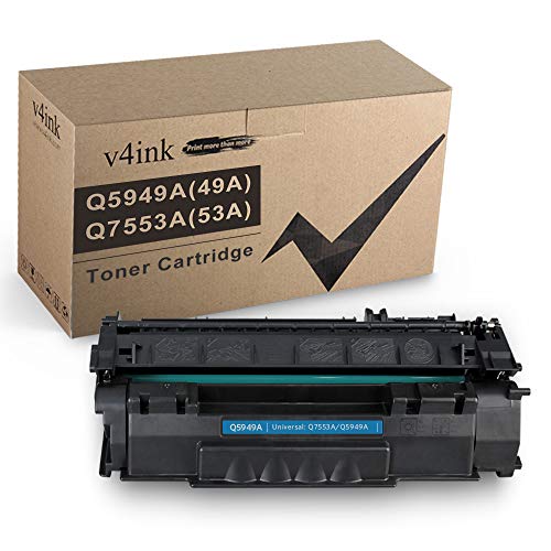 V4INK Compatible 49A 53A Toner Cartridge Replacement for HP Q5949A ...