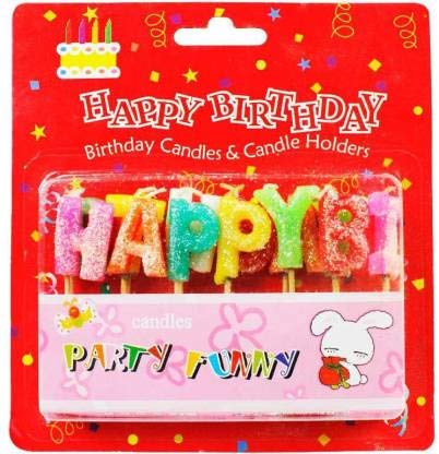 Jamboree!!! Art Bundle Happy Birthday Alphabet Glitter Candle/Cake ...