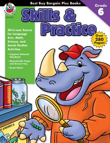 Skills & Practice, Grade 6 (Best Buy Bargain Books): Frank Schaffer ...