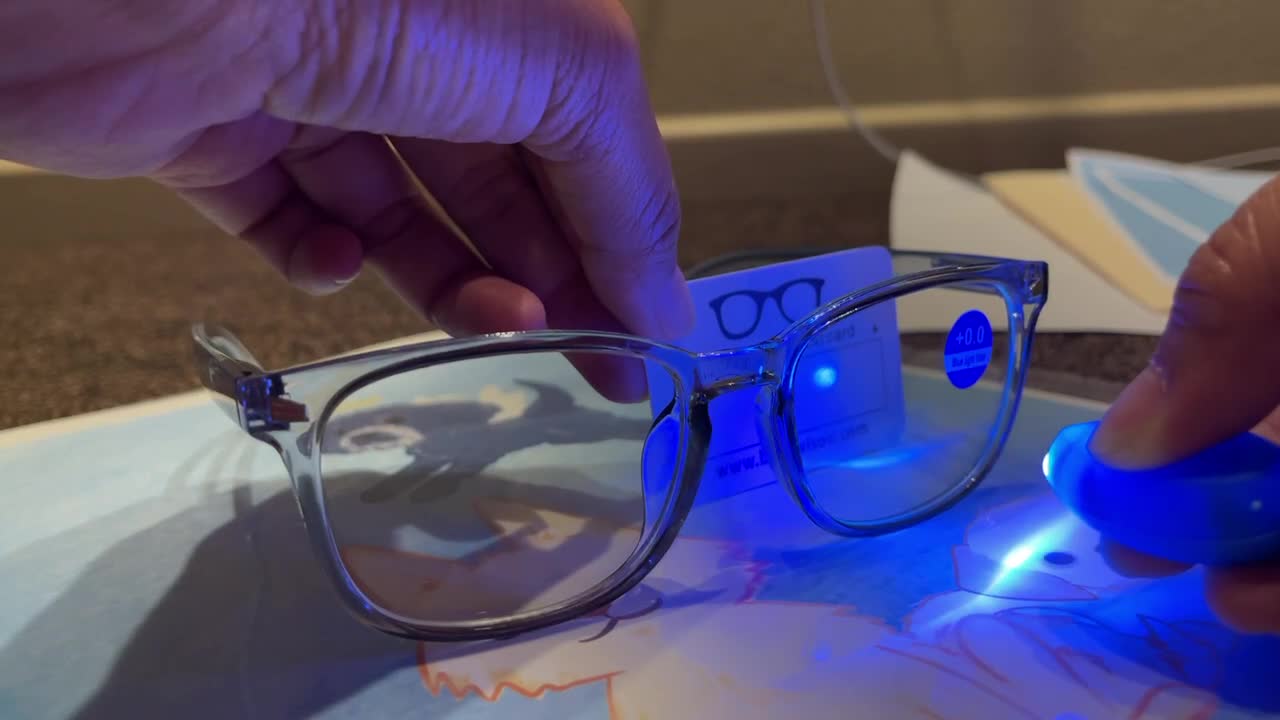 Watch Anti Blue Light Test! on Amazon Live
