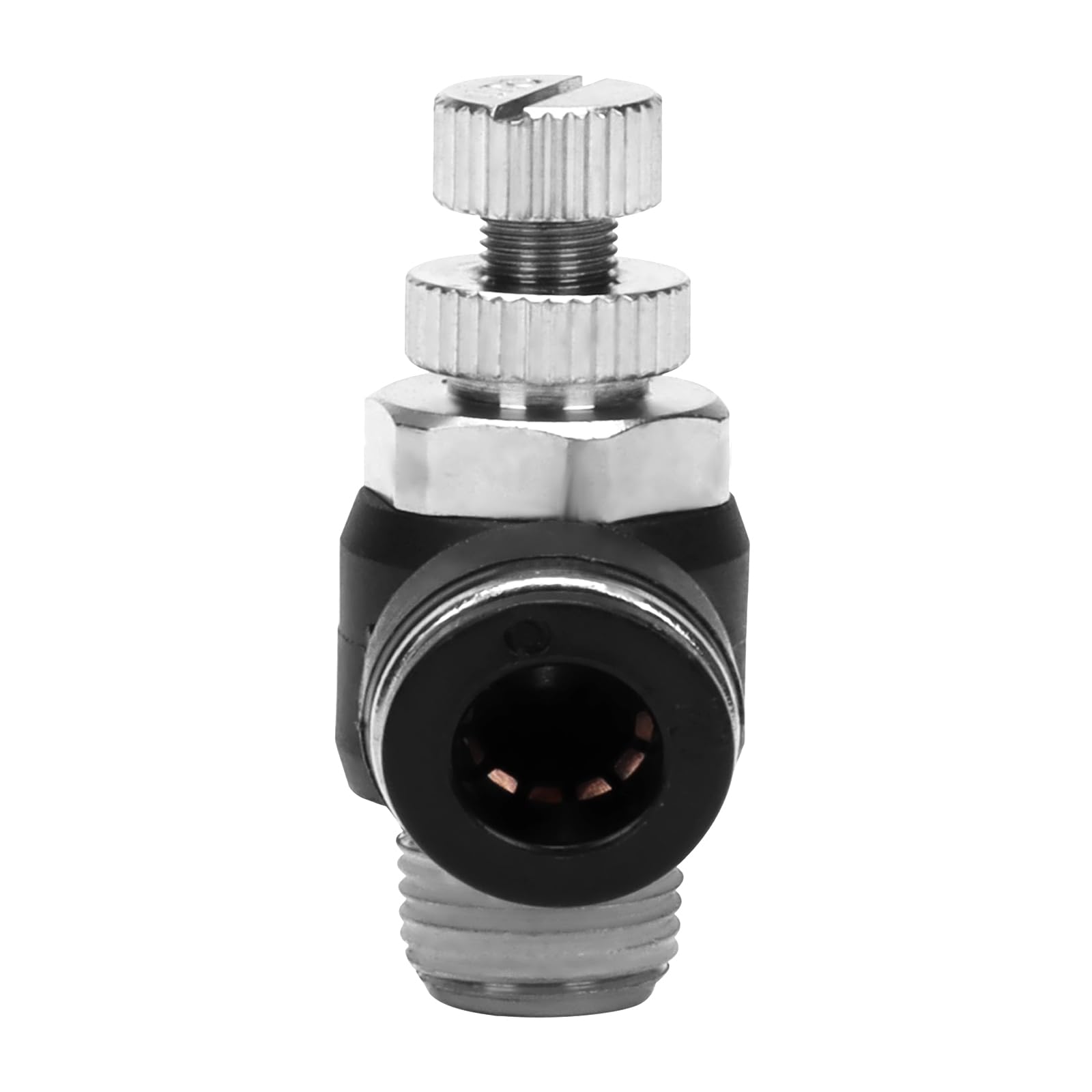 Snapklik.com : DERPIPE Air Flow Control Valve - 1/4" Tube OD X 1/8 ...