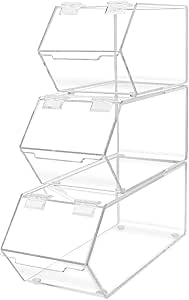Amazon.com - Marketing Holders Stackable Candy Bins 3 Piece Small ...