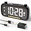 Amazon.com: Alarm Clock Radio for Bedrooms, Hi-Fi Sound, Clock Radio ...