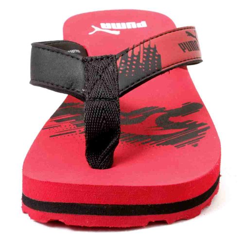 Buy Puma Unisex Matrix Jr Red and Black Clogs and Mules - 3C UK at ...
