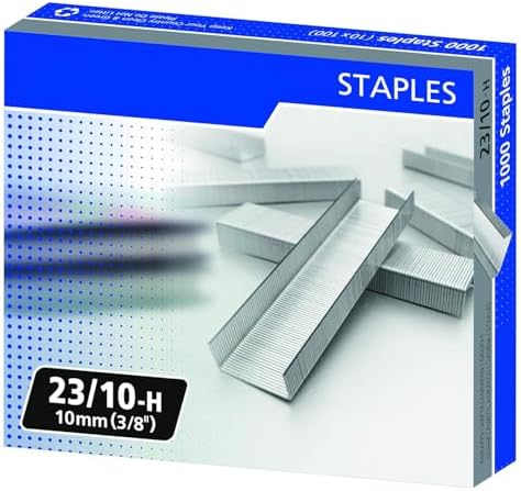 Stapler Pin 23/10-H 10mm (3/8") Compatible for Heavy Duty Staplers | 23 ...