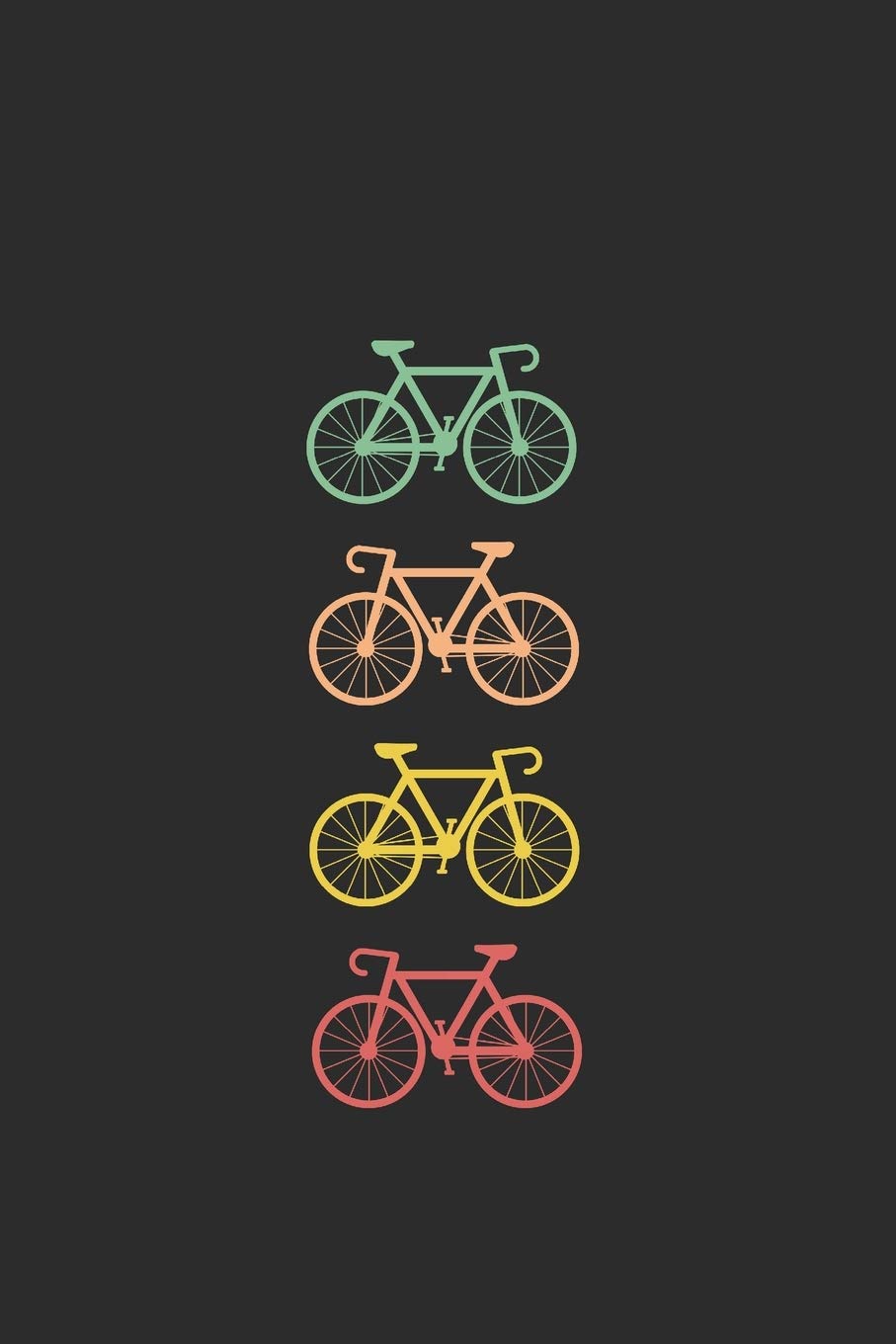 Bicycle Notebook: Retro Vintage Cycle Bike Gift / 6x9 Inches / 120 ...