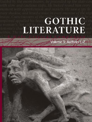 Amazon.com: Gothic Literature: A Gale Critical Companion (Gale Critical ...