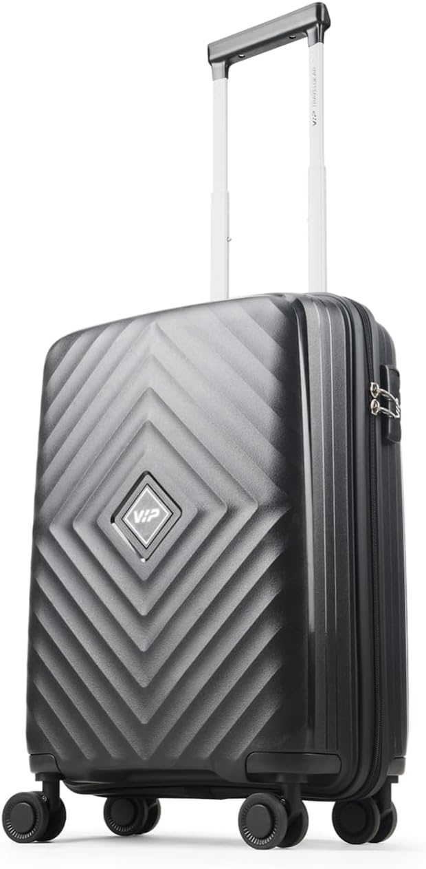 Buy VIP Salsa 55 JBK 360° Hard-Sided Trolley Luggage – Black at Amazon.in