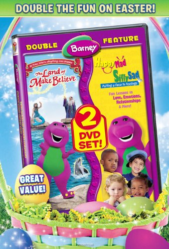 Amazon.com: Barney Double Feature (Land of Make Believe / Happy Mad ...