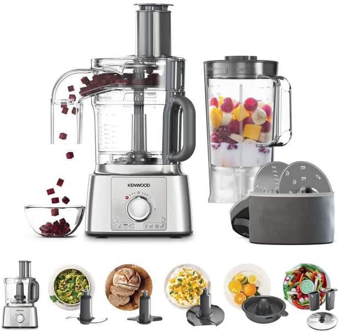 Robot multifonction KENWOOD MultiPro Compact FDM301SS - Inox : Amazon ...