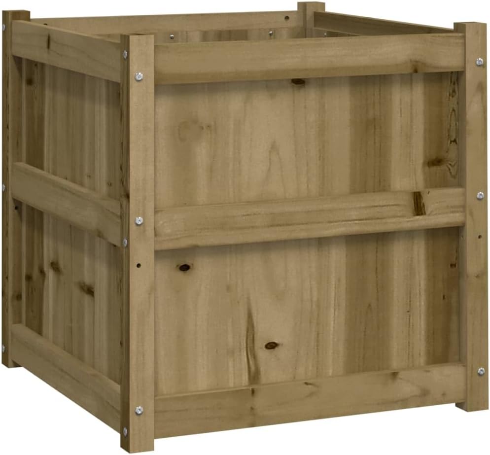 Square Wooden Garden Planter – Extra Large – Sale!!!: Amazon.co.uk: Garden