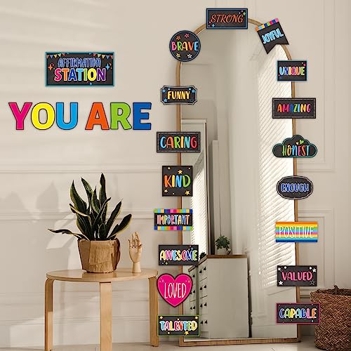 Snapklik.com : Classroom Affirmation Station Bulletin Board Set ...