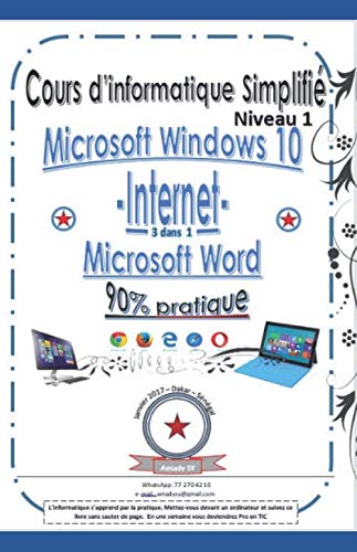 Livre Informatique simplifié: initiation informatique - Microsoft Word ...