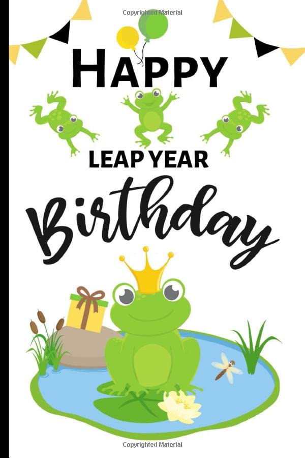 Amazon.com: Happy Leap Year Birthday: Novelty Blank Lined Journal, Card ...