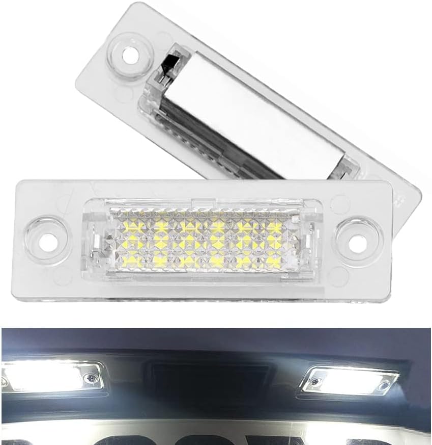 Pulchra License Number Plate Light LED Rear Number Plate Light For VW ...