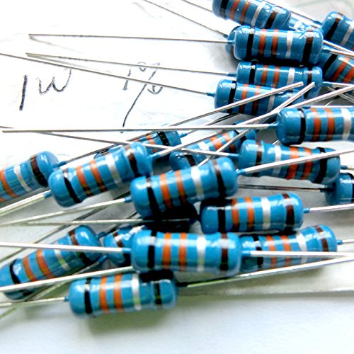 Chonletafu 510 510R 3W 1% MF Europe colored ring metal film resistor ...