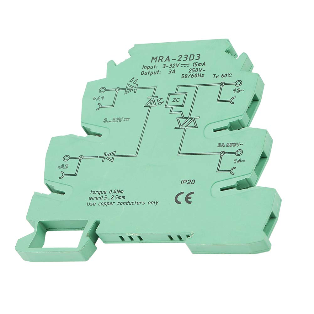 Buy TenNuoDa PLC Interface Relay,Solid State Rela MRA-23D3 Ultra-Thin ...
