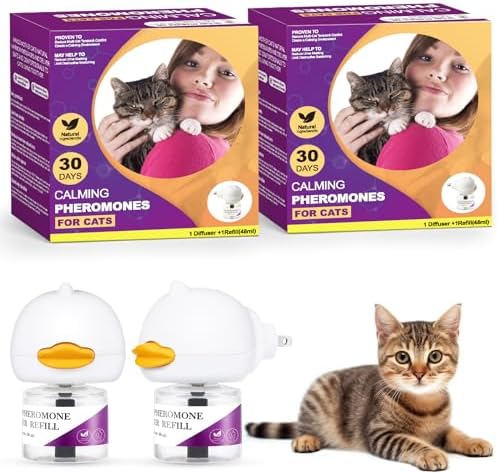 Amazon.com : Pet Zephyr Cat Calming Pheromone Diffuser - Diffuser ...