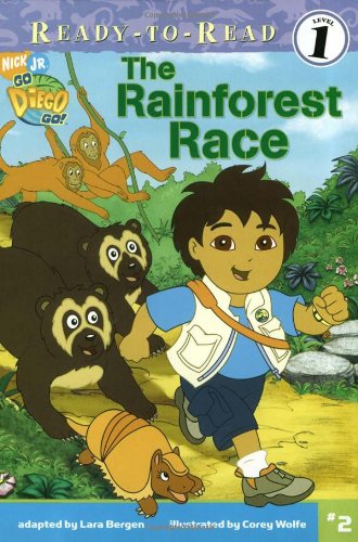 Amazon.com: The Rainforest Race (2) (Go, Diego, Go!): 9781416917564 ...
