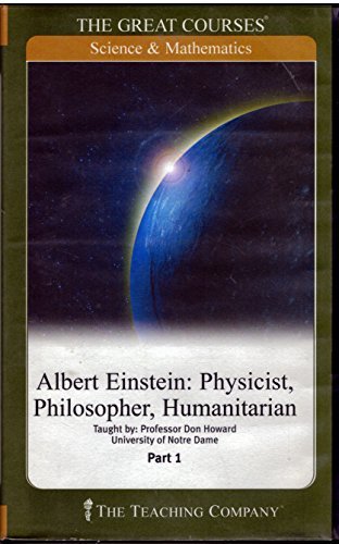 Amazon.com: Albert Einstein: Physicist, Philosopher, Humanitarian (The Great Courses ...