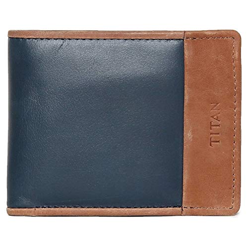 Buy TITAN Men's Leather Bifold Wallet (Brown) at Amazon.in