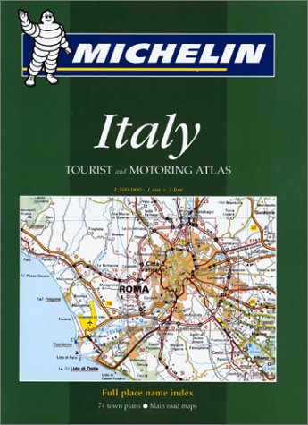 Michelin Italy Tourist and Motoring Atlas No. 1465 (Michelin Maps ...