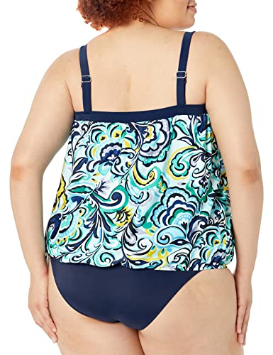 Snapklik.com : Maxine Of Hollywood Womens Bandeau Swimsuit Tankini Top