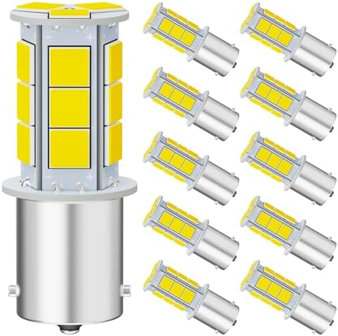 Amazon.com: TAIYALOO 1156 1141 1003 7506 1073 BA15S LED Bulbs White ...