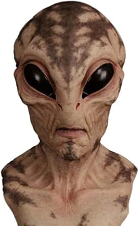 Amazon.com: Alien Mask Latex Full Head Realistic Masks Fancy Dress for ...