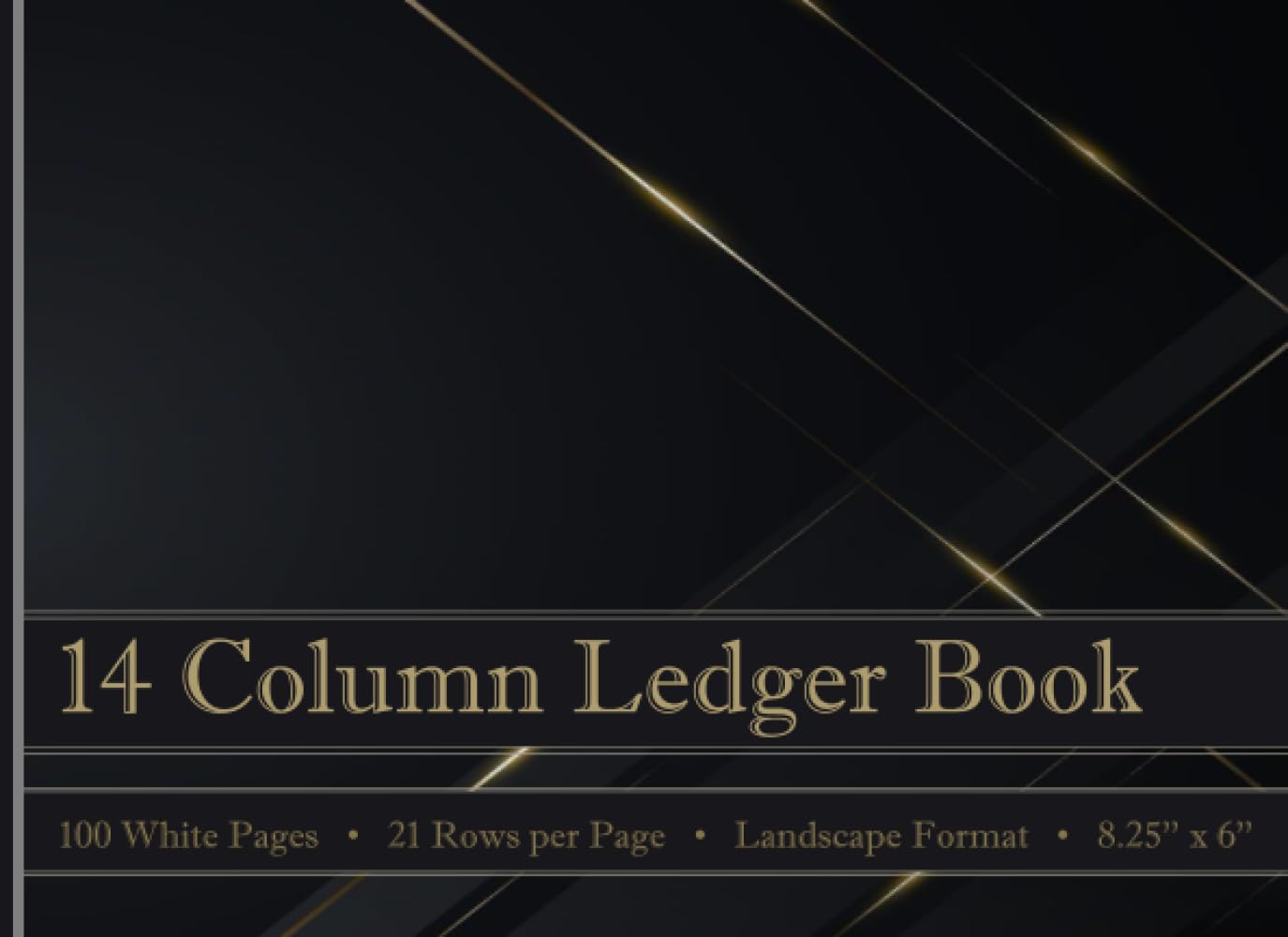 Amazon.com: 14 Column Ledger Book : Blank Columnar Accounting Pad for ...