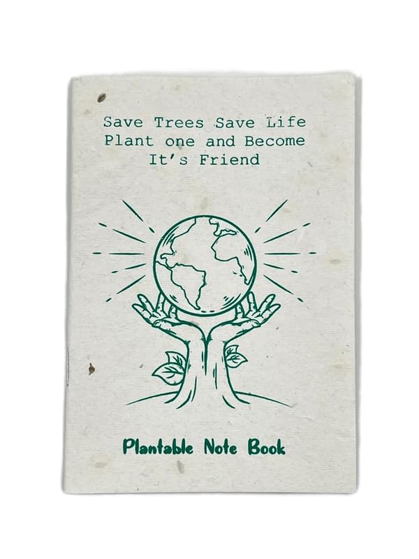 ESH ORGANICS Earth-loving Plantable notebooks with seeds embedded in ...