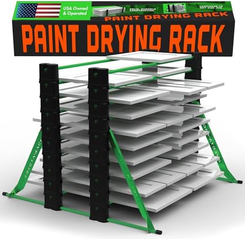 Amazon.com: OFFICEROO Art Drying Rack for Classroom - 18 Removable ...