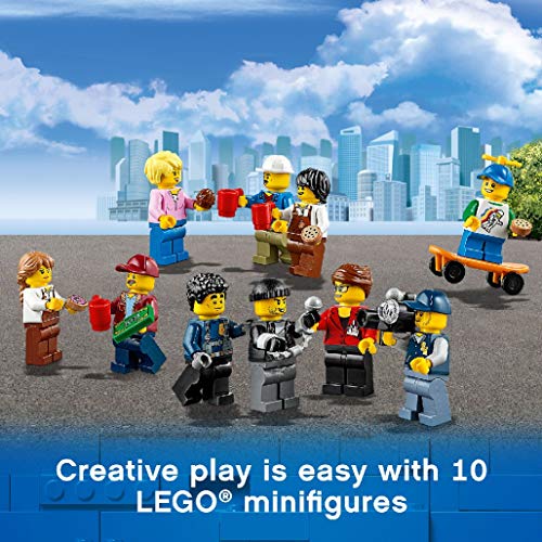 LEGO 60233 City Town Donut Shop Opening Toy Cars Set with Police ...