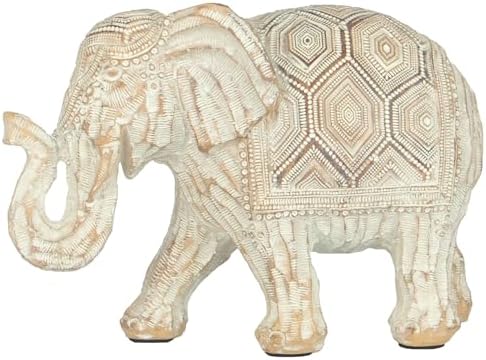 Amazon.com: Cynkeyee Elephant Decor Figurine Statue - Modern Elefantes ...