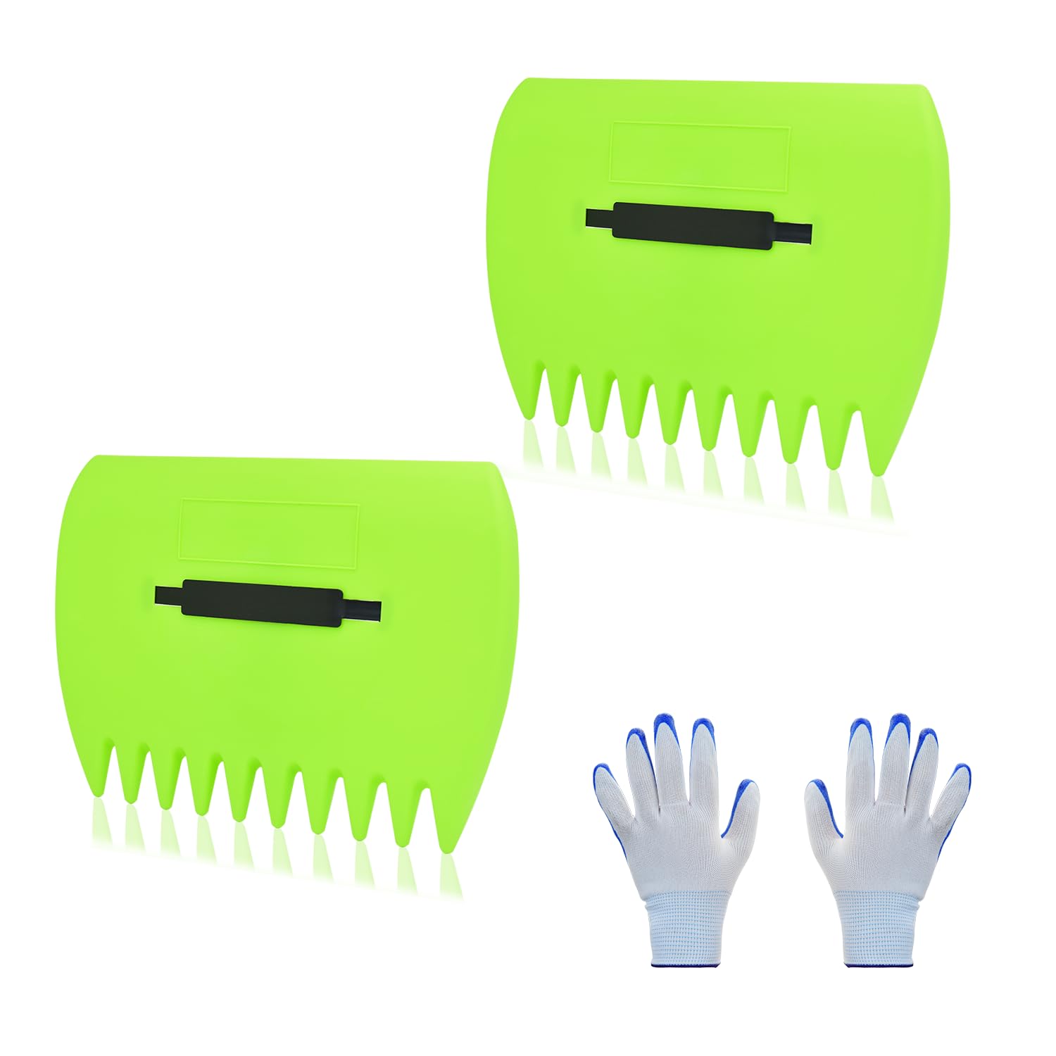 Amazon.com : Leaf Scoops Hand Rakes, Leaf Scoops and Claws with Gloves ...