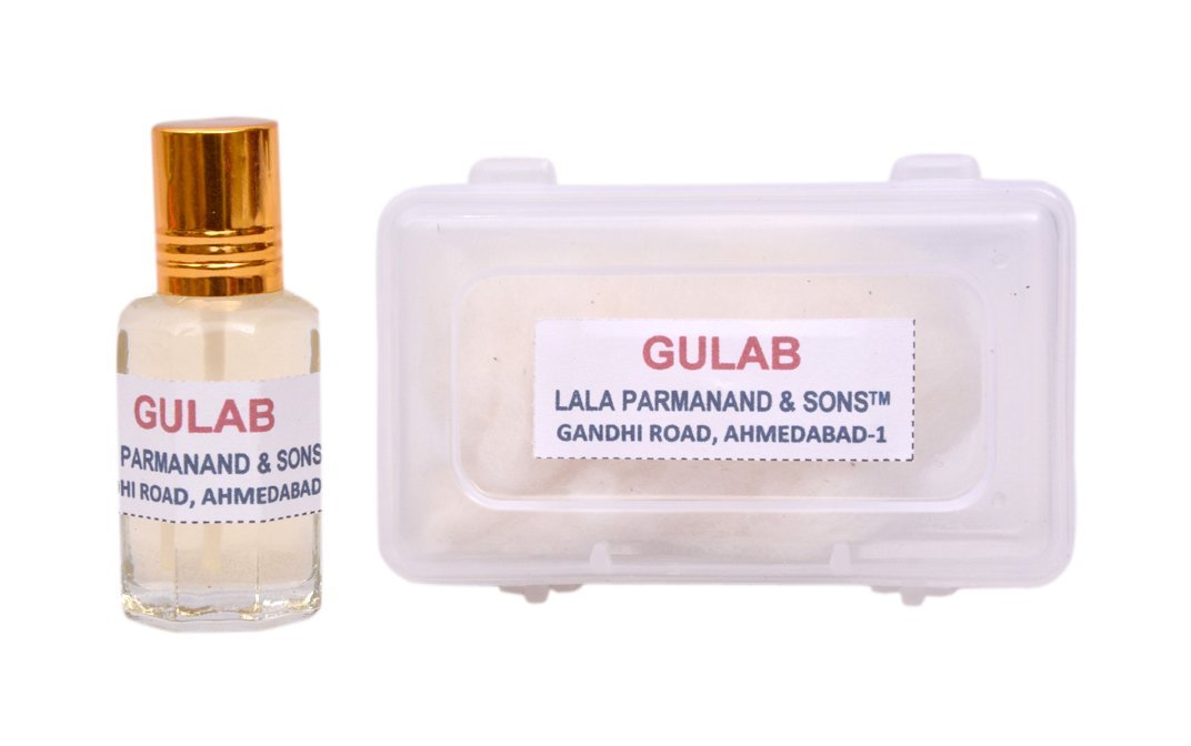 Lala Parmanand and Sons Ruh Gulab (Natural Indian Rose) Attar with Case ...