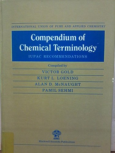 Buy Compendium Iupac Terminology Iupa Book Online at Low Prices in ...